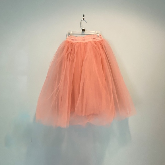 Izzy Be | Bottoms | Izzy Be Signature Tulle Lined Skirt In Blush | Poshmark